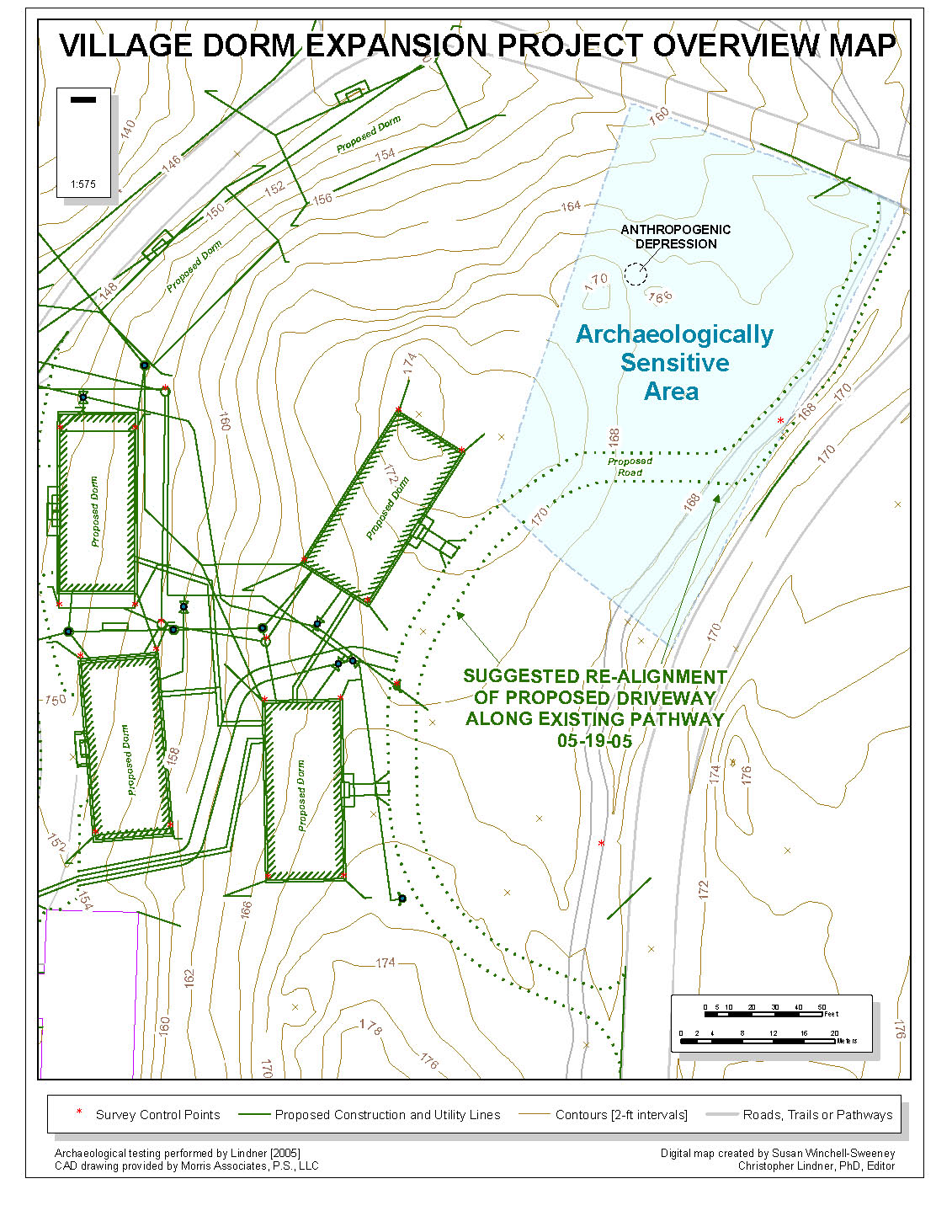 Bard Archaeology Exhibit Bard 25 Site and Maps
