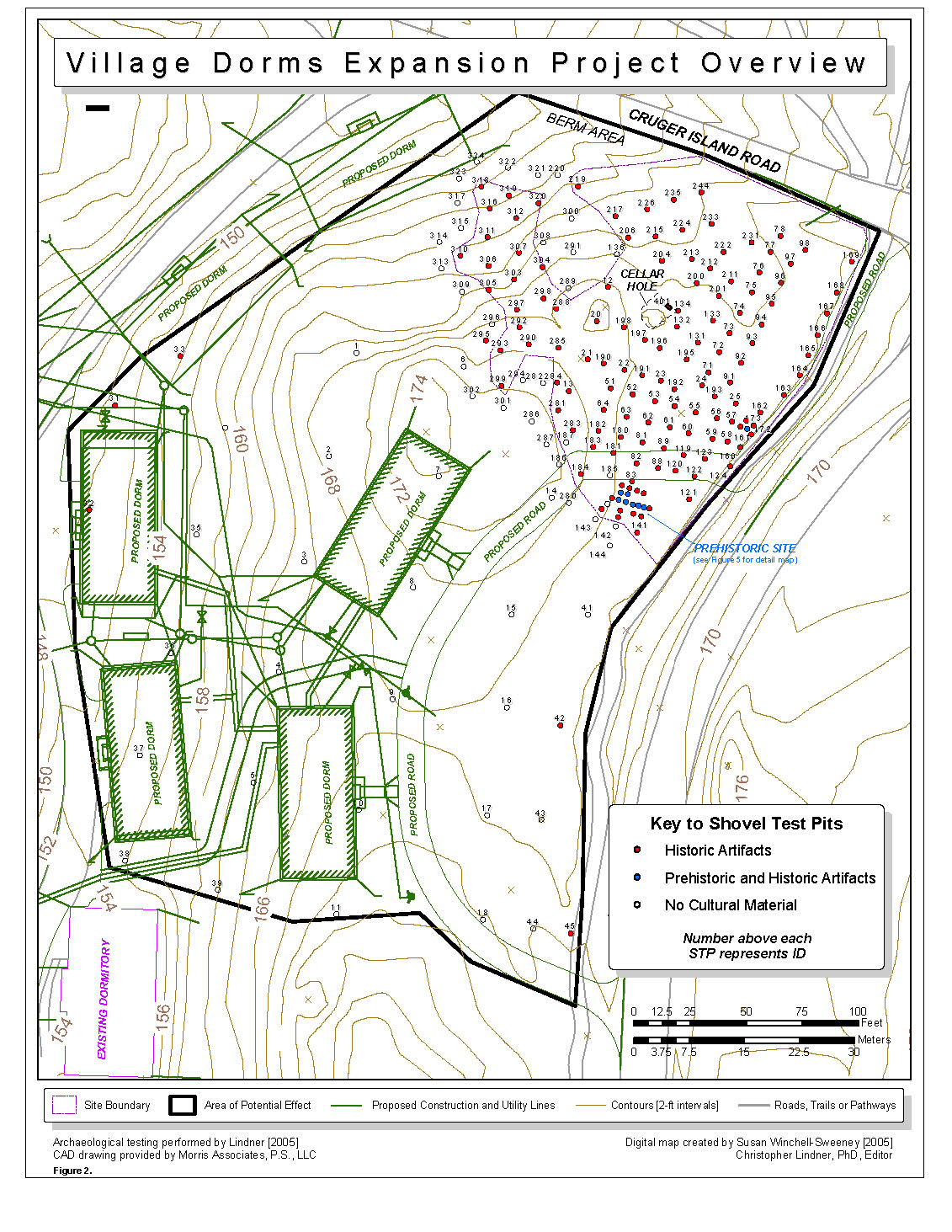 Bard Archaeology Exhibit Bard 25 Site and Maps